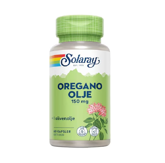 Solaray Oregano kapsler - Helsekostshop